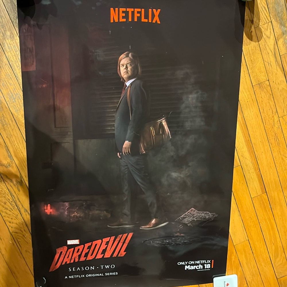 Daredevil Season 2 27x40 Movie Poster Netflix Double … - Gem